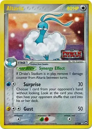 Altaria 2/108 - EX Power Keepers - Reverse Holofoil